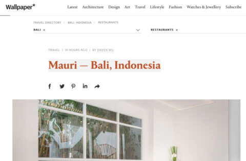 WALLPAPER*: MAURI – BALI, INDONESIA | UBD Global